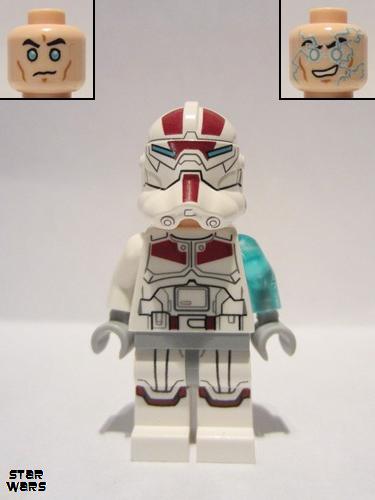 LEGO Minifigs - Star Wars - sw0475 - Jek-14 | Minifig-pictures.be